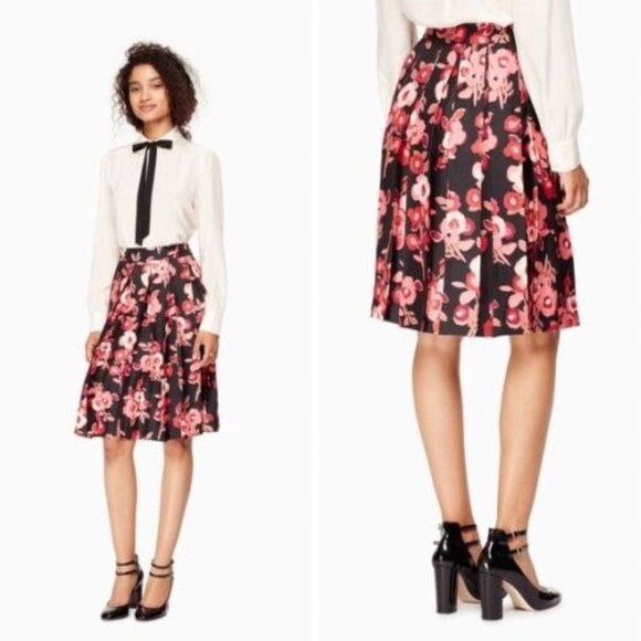 kate spade | Skirts | Kate Spade Shadow Buds Skirt | Poshmark